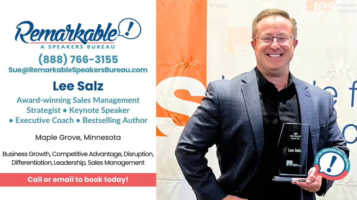 Lee Salz, CVP - Remarkable! A Speakers Bureau